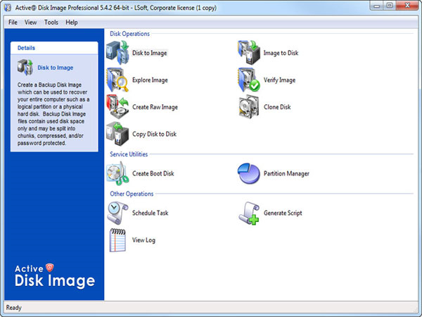Active@ Disk Image - Backup Disk Image Software Discount for