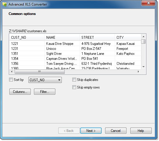 Advanced XLS Converter Business license Document Conversion