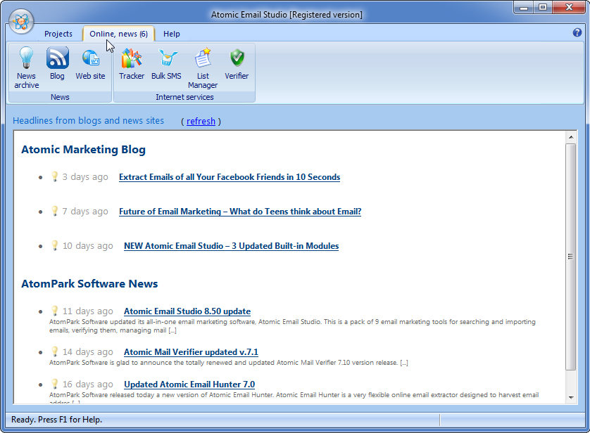 Atomic Email Studio - Email Tools Software Discount for