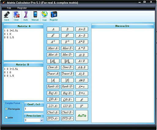 Easy Matrix Calculator - Educational Software Discount for