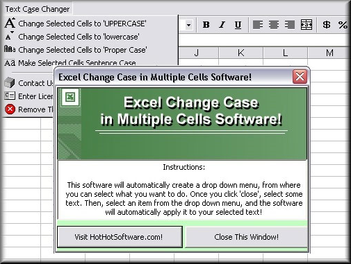 Excel Change Case In Multiple Cells Excel Add ins Software PC