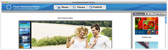Flash Slideshow Maker for Mac - Animation Software Discount for