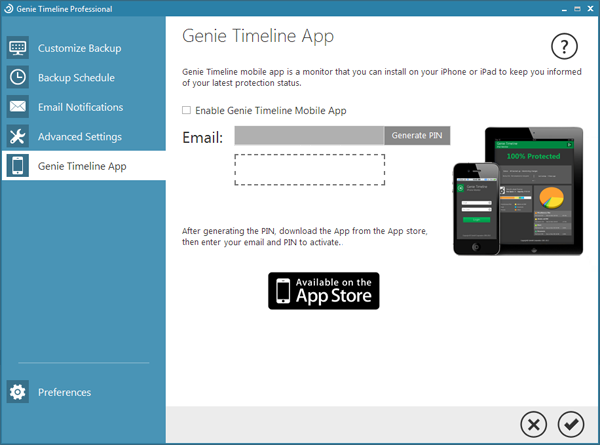 Genie Timeline Professional 2015 Backup and Restore Software
