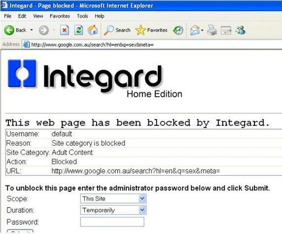 Integard - Access Restriction Software Discount Download for