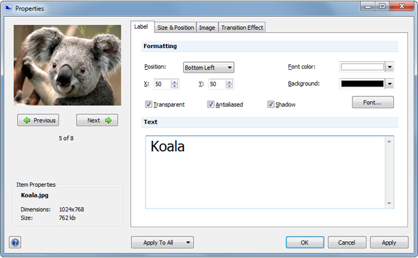 Screensaver Factory 5 Standard - Screensaver Software for